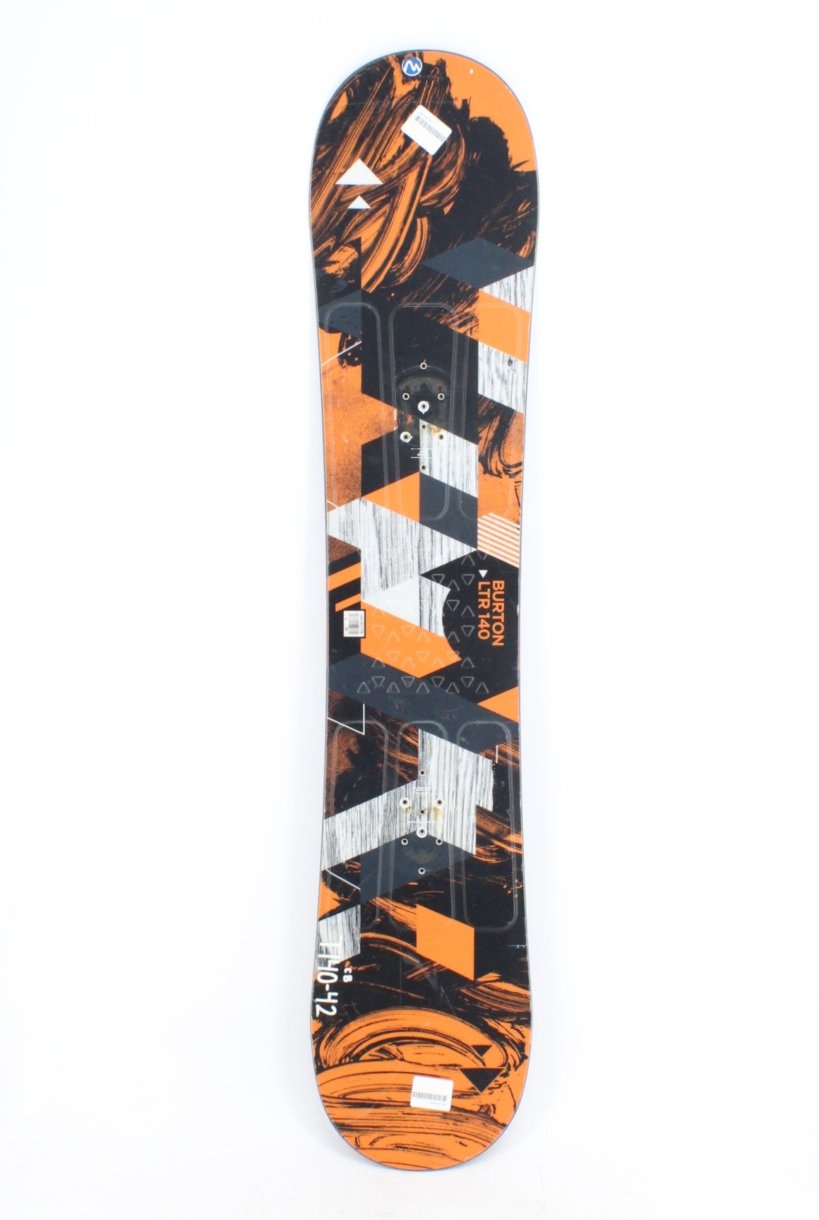 Burton LTR Geometric Smear Snowboard - 140 cm Used – Kiwi Sports, LLC